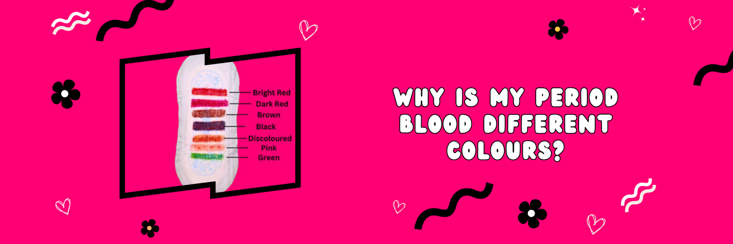 Why is My Period Blood Different Colours? – Code Red Period Products Ltd